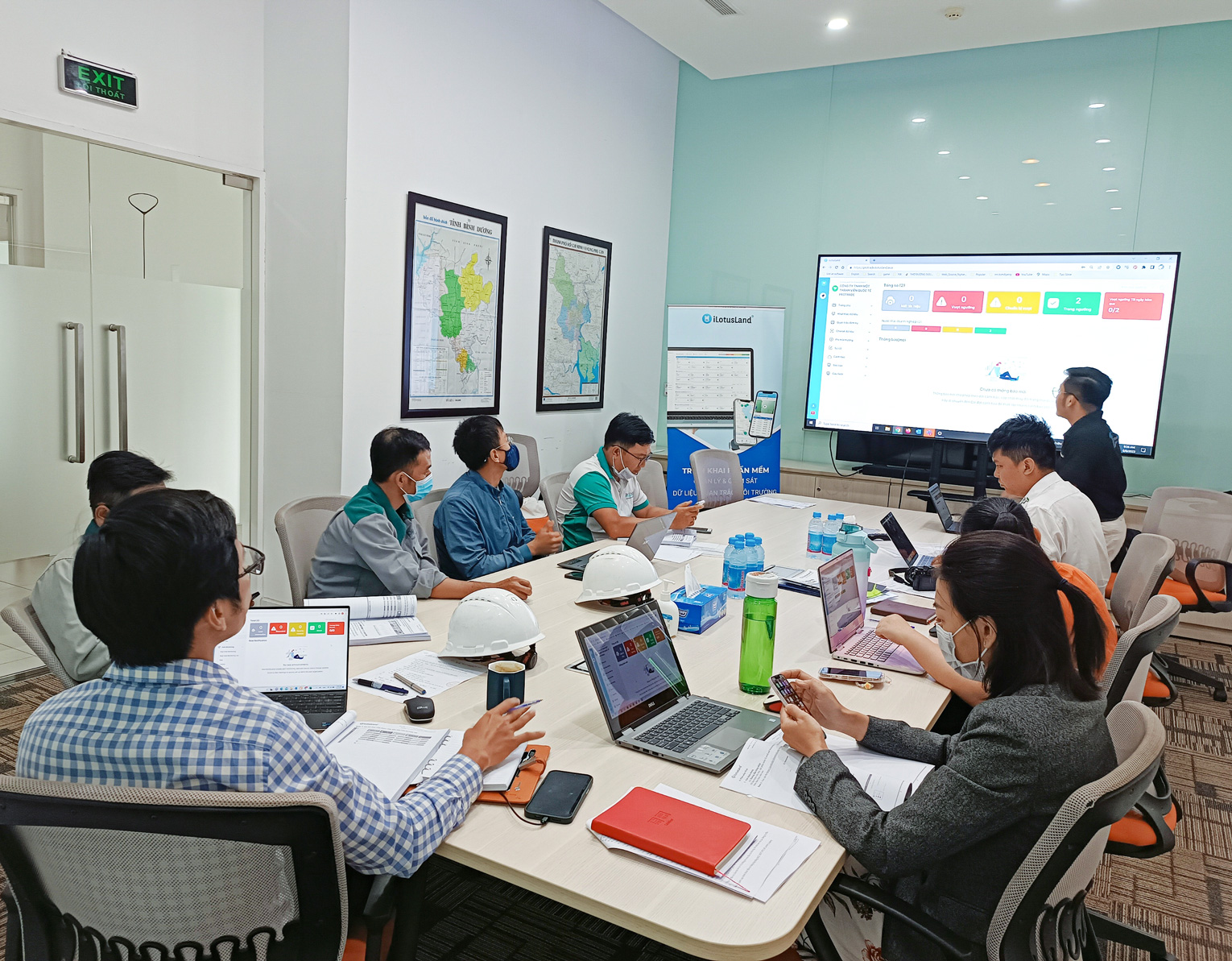 Deploying monitoring data software for Protrade Binh Duong Industrial Park